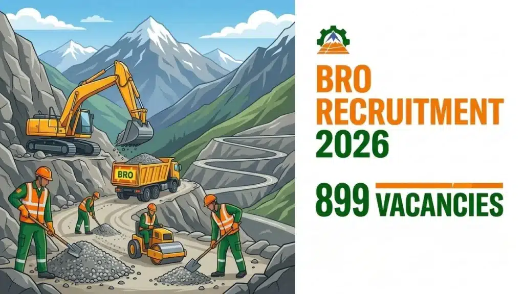 BRO Recruitment 2026 Notification [Out] for 899 GREF Posts, Check ...