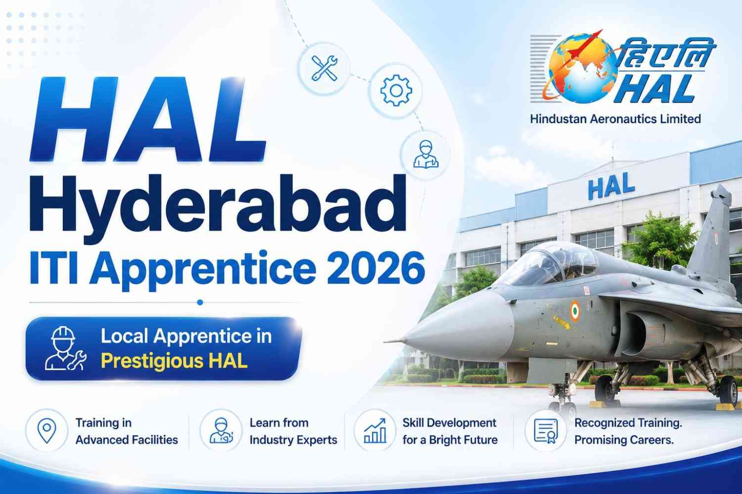 HAL ITI Apprentice 2026 – 205 Vacancies Under NAPS | Apply Now